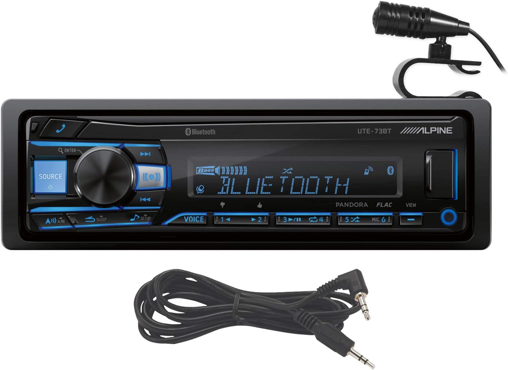 Amazon.com: Alpine CDE-175BT Bluetooth 1-DIN CD Receiver : Electronics