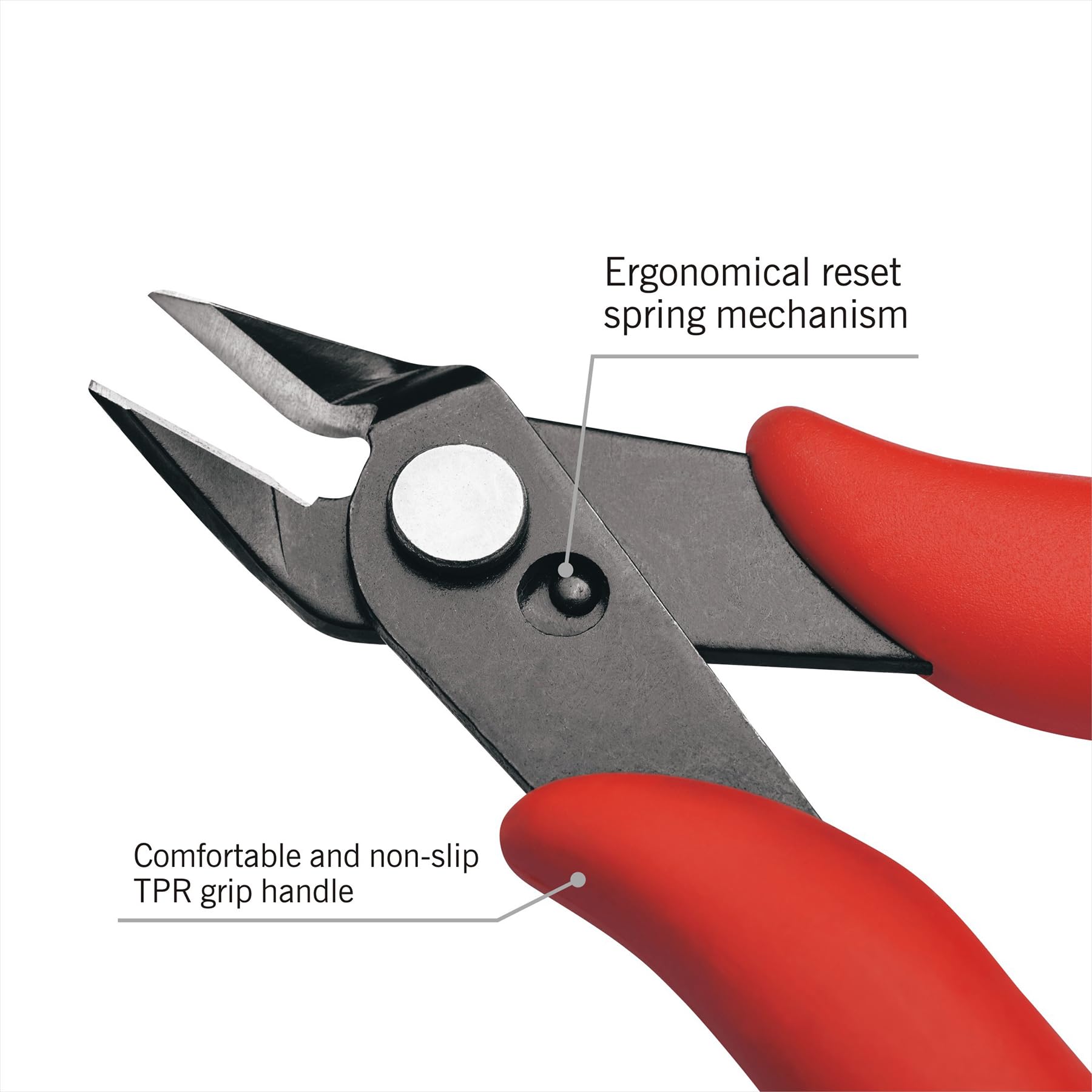 Snapklik.com : 2-Pack Micro Wire Cutters, Precision Electronics Flush ...