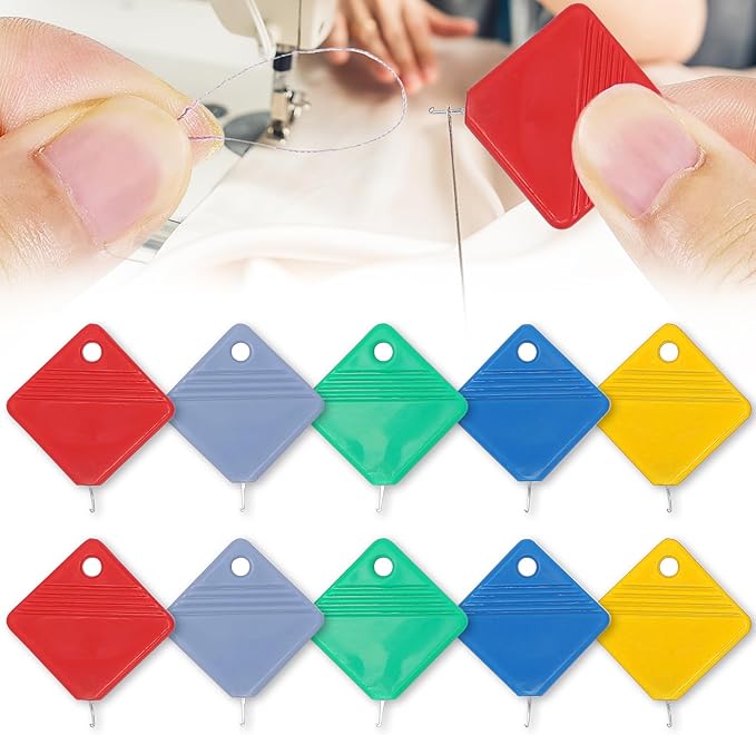 Amazon.com: Needle Threader 10 Pack – Automatic Hand Sewing Needle ...
