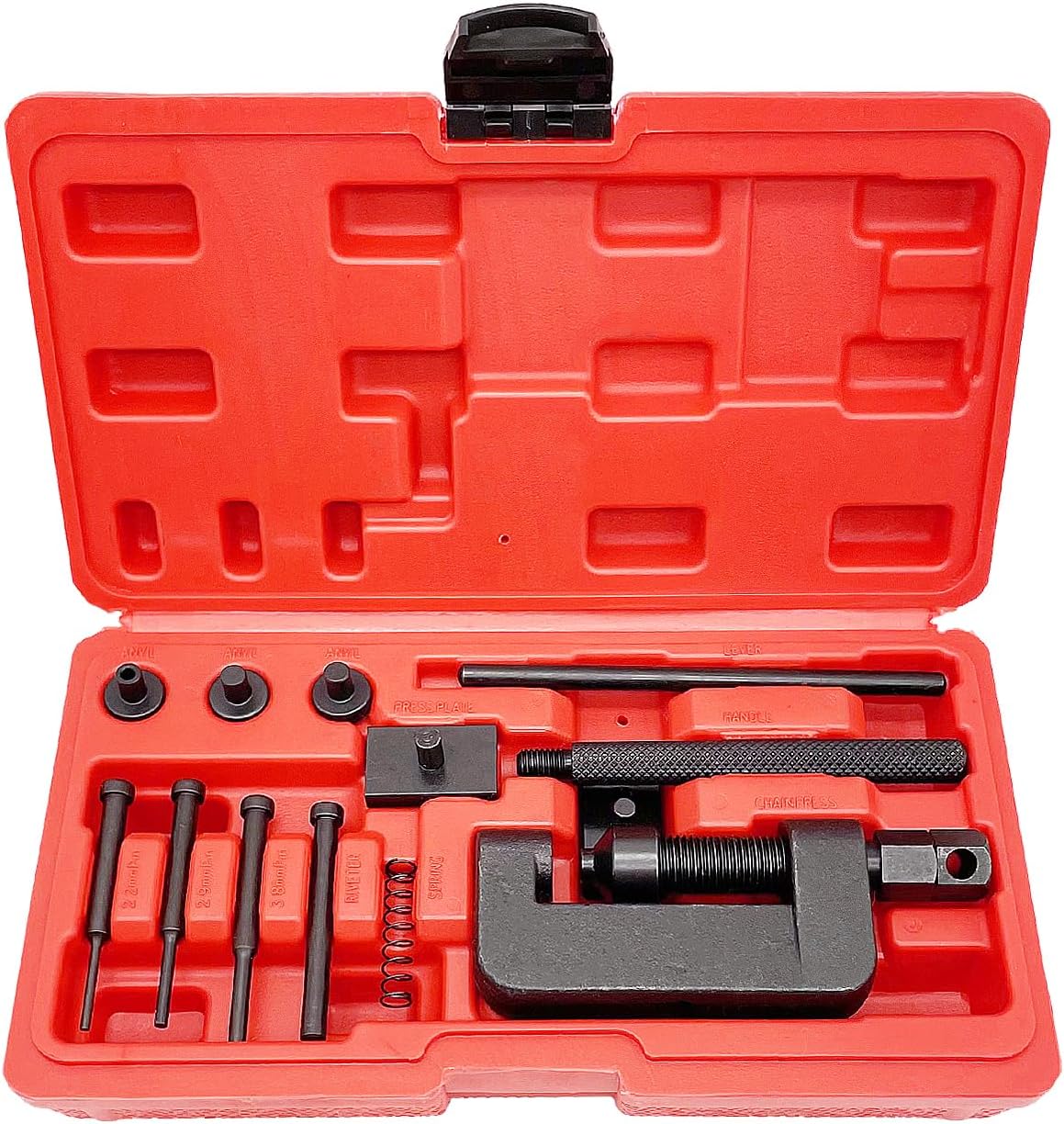 Amazon.com: ORIGINTECH Chain Breaker, 13-Piece Chain Cutter Rivet Tool ...
