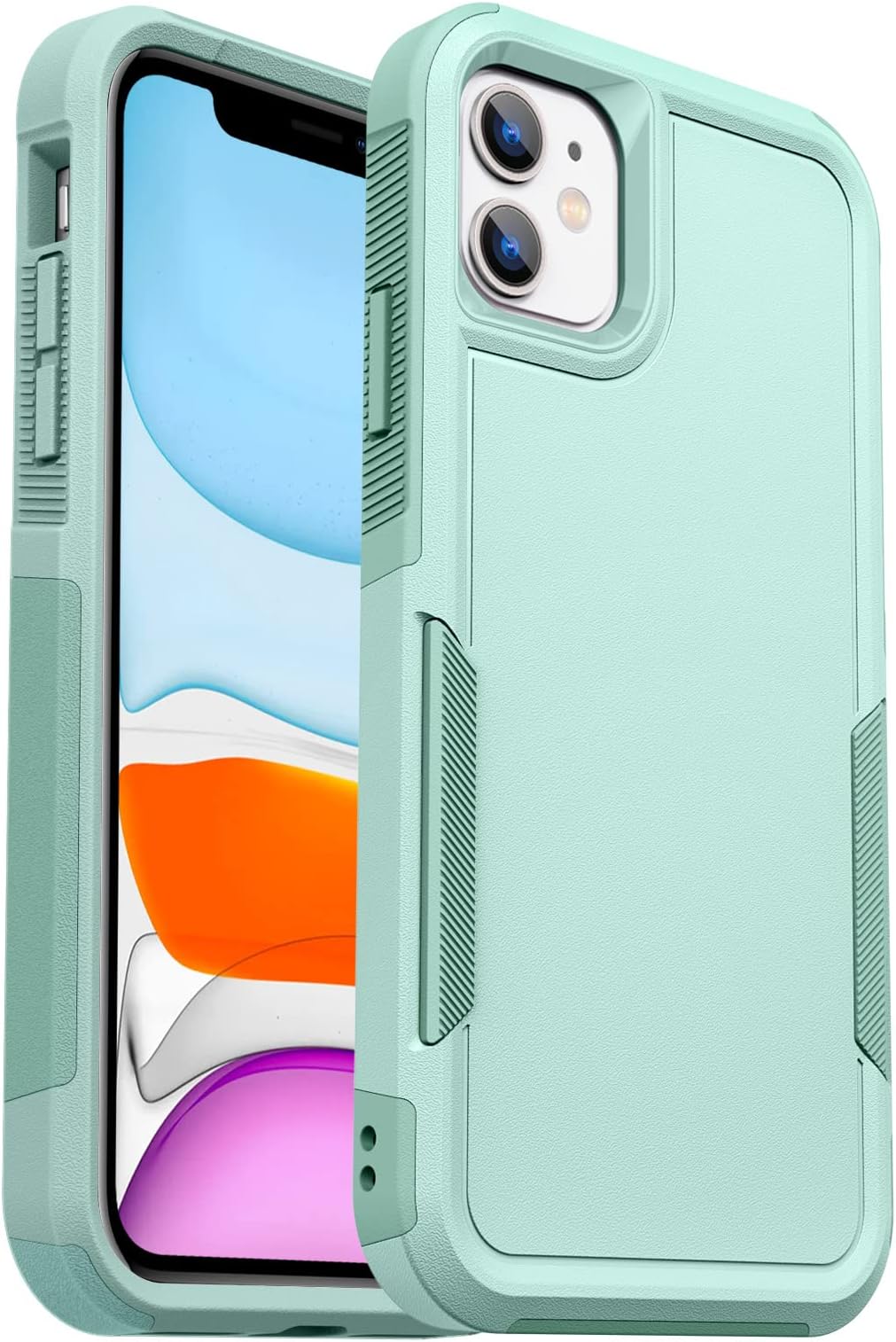 IEOVIEE Funda Case para iPhone 11 Carcasa, Resistente a caídas y Golpes ...