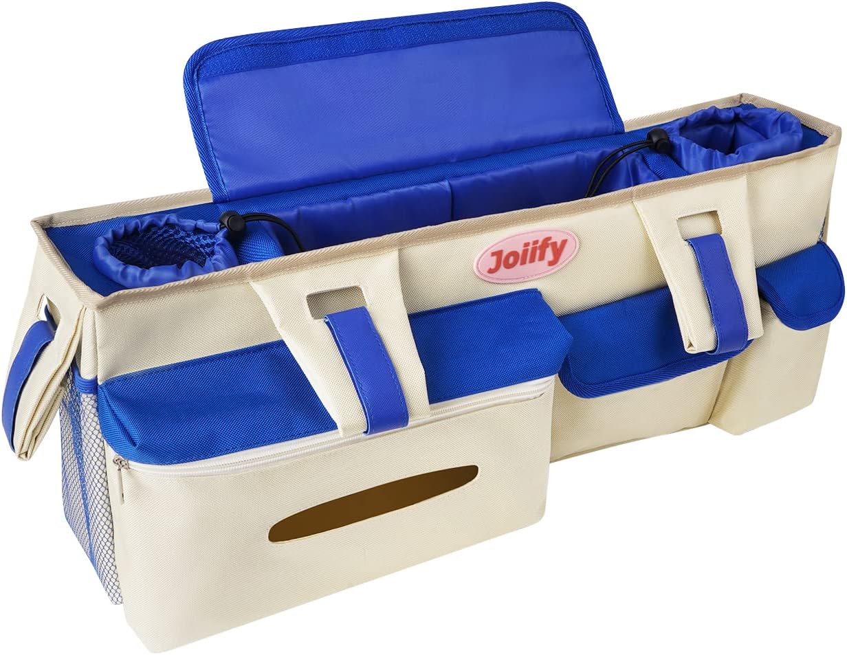 Amazon.com: Double Stroller Organizer with Cup Holder, Stroller Caddy ...