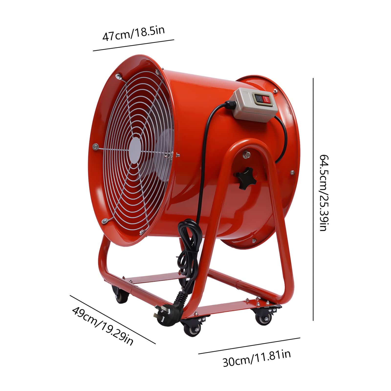 Portable Drum Fan Industrial Portable Drum Fans & Blowers Series