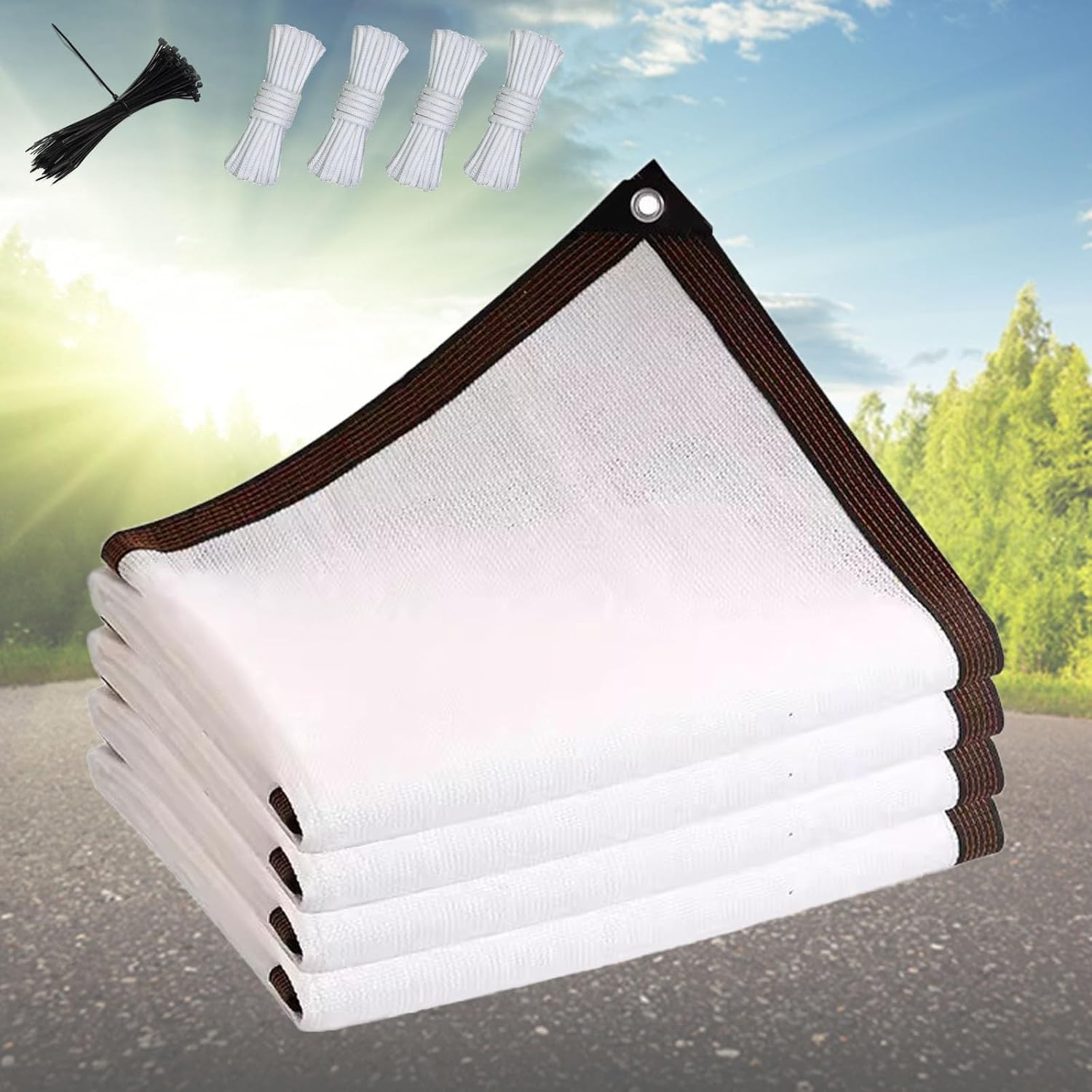 Amazon.com : Garden Shade Cloth for Plants, Outdoor Shade Fabric Mesh ...