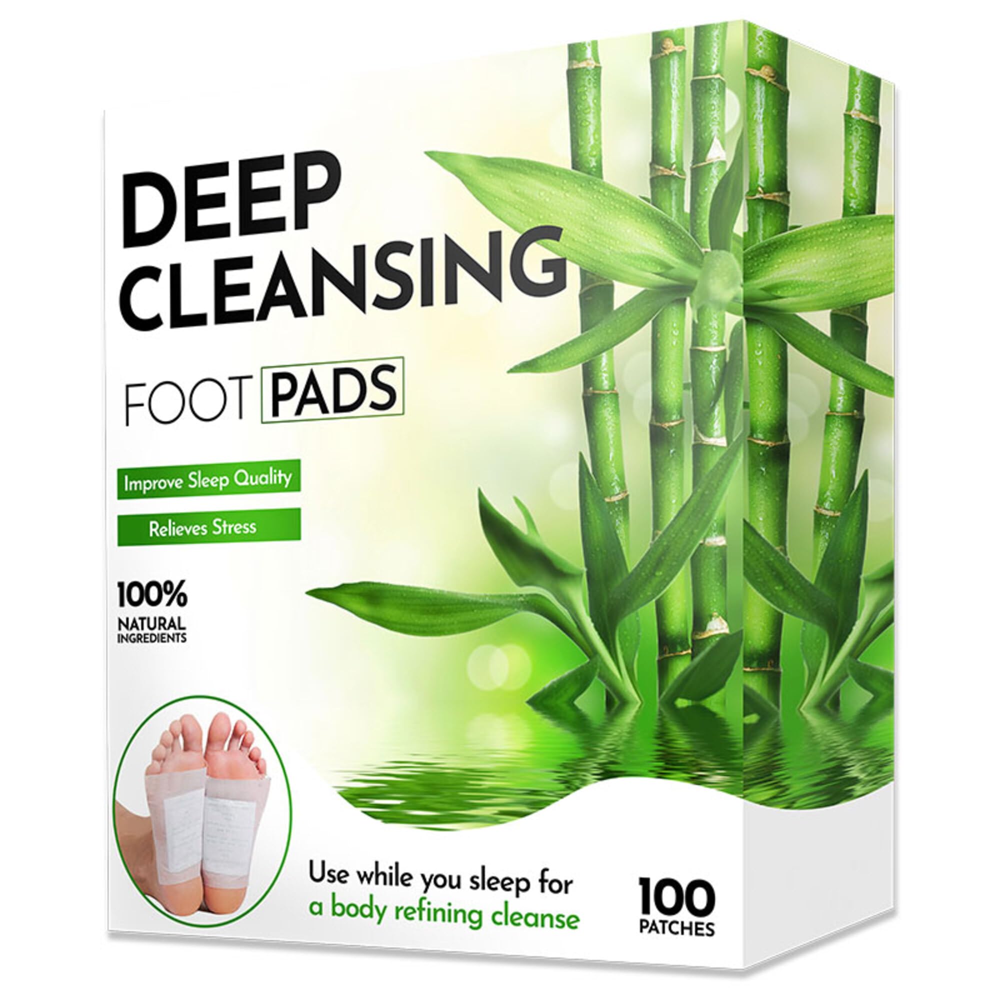 Amazon.com: WisePatch Footpads 100 PCS Foot & Body Care with Natural ...