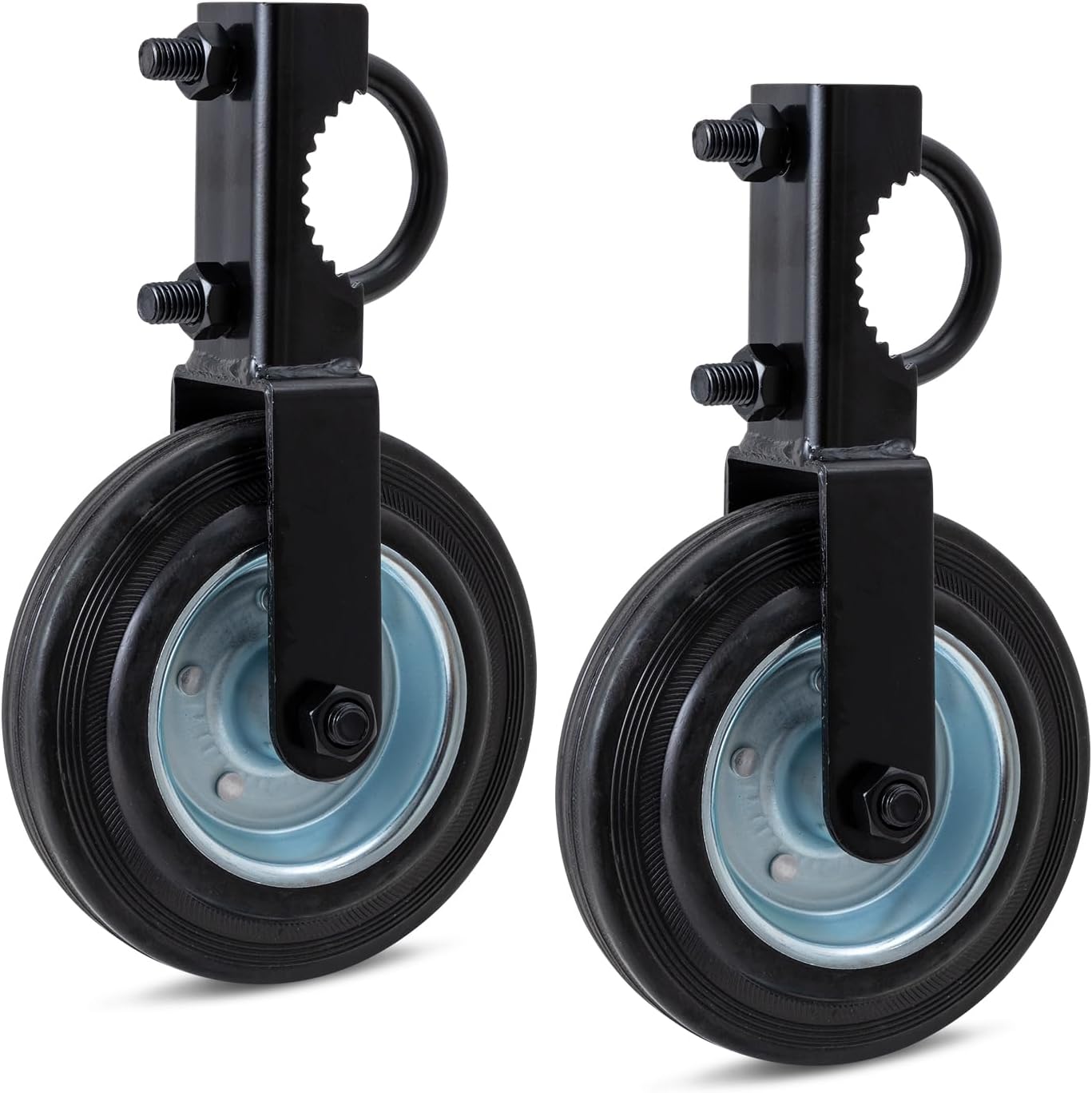 Amazon.com: Rolling Gate Wheel, 6" Heavy-Duty Steel Rolling Gate, Gate Wheels for Metal Tube ...