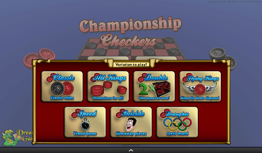 Championship Checkers Free HD - App on the Amazon Appstore