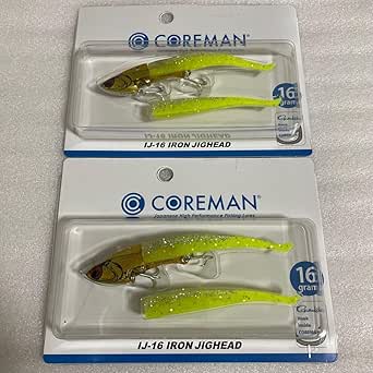 Amazon.co.jp: コアマン IJ-16 GH チャートバック 2セット COREMAN IRON JIGHEAD アイアンジグヘッド : スポーツ＆アウトドア