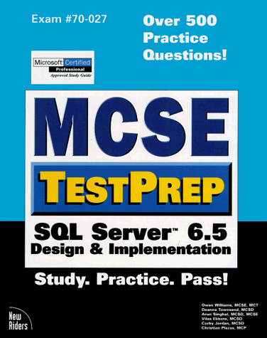 『McSe Testprep: SQL Server 6.5 Design & - 読書メーター