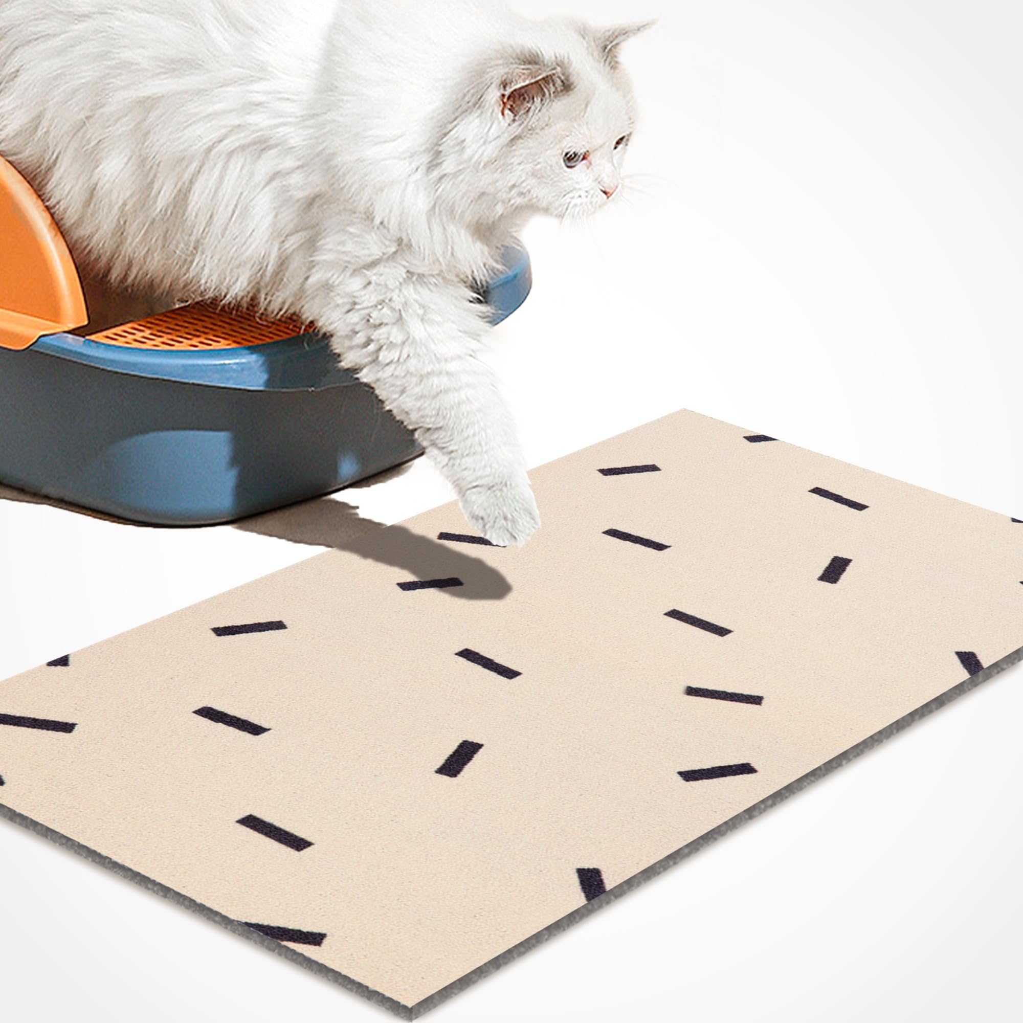 Pet Carpet Tiles, Non Slip Dog Training Pads?Cat Litter Box Mat, Cat ...