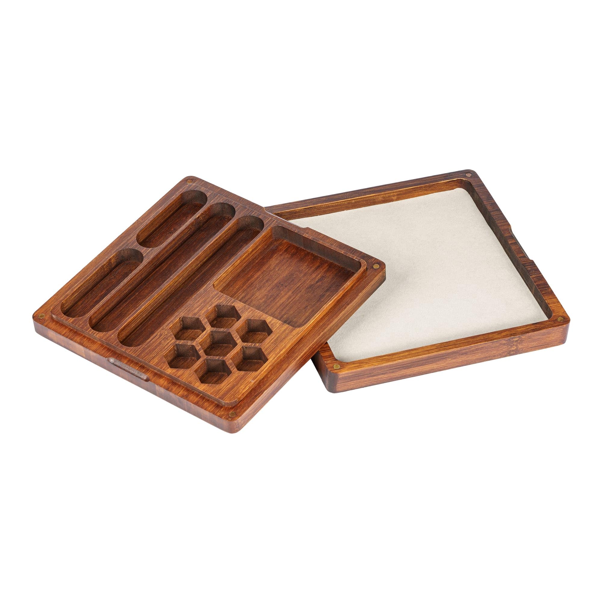 Amazon.com: UDIXI 2 in 1 DND Dice Tray, Wooden Dice Box with Magnetic ...