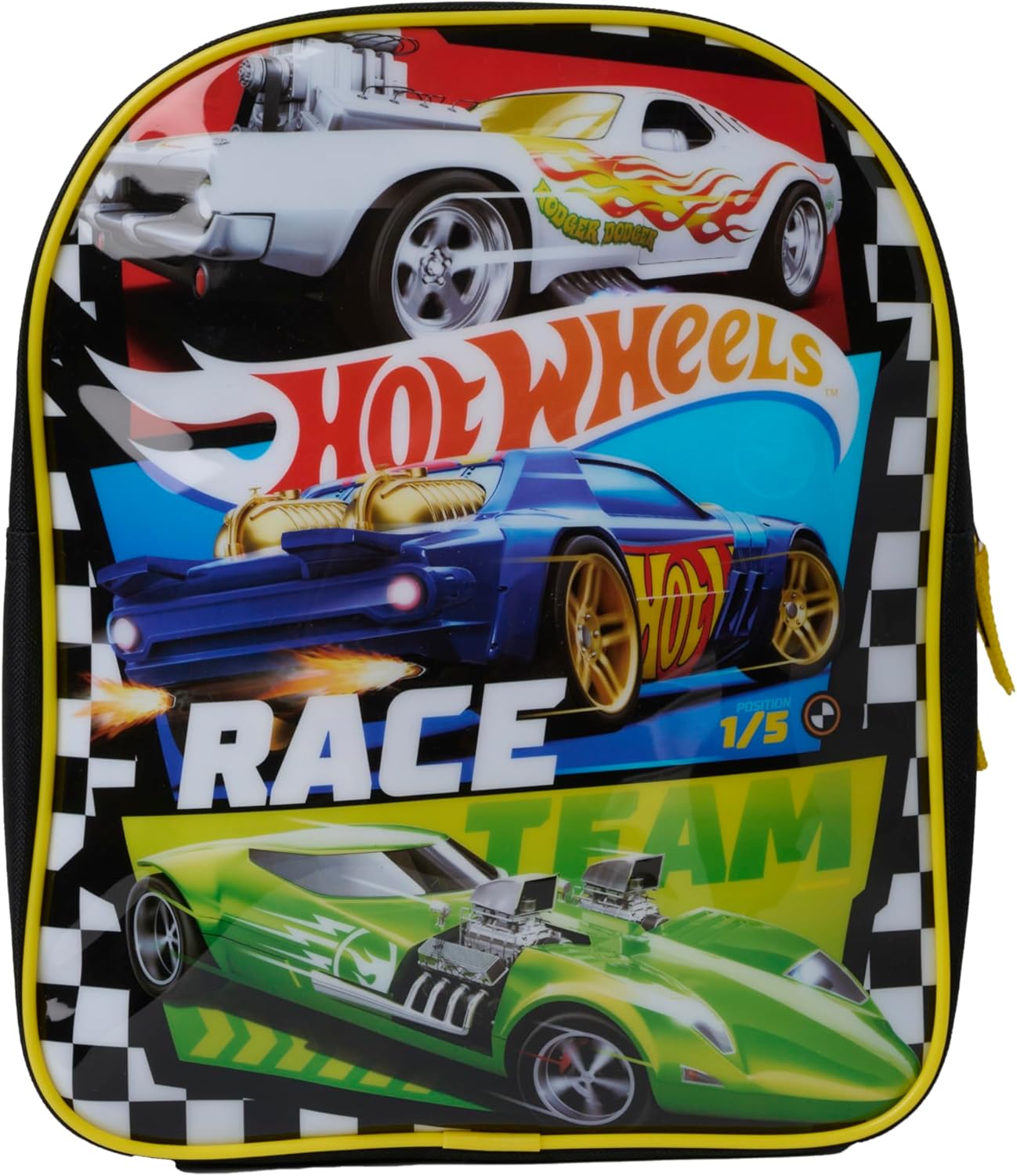 Amazon.com | Hot Wheels 11" Mini Backpack Race Cars Boys Toddlers Kid ...