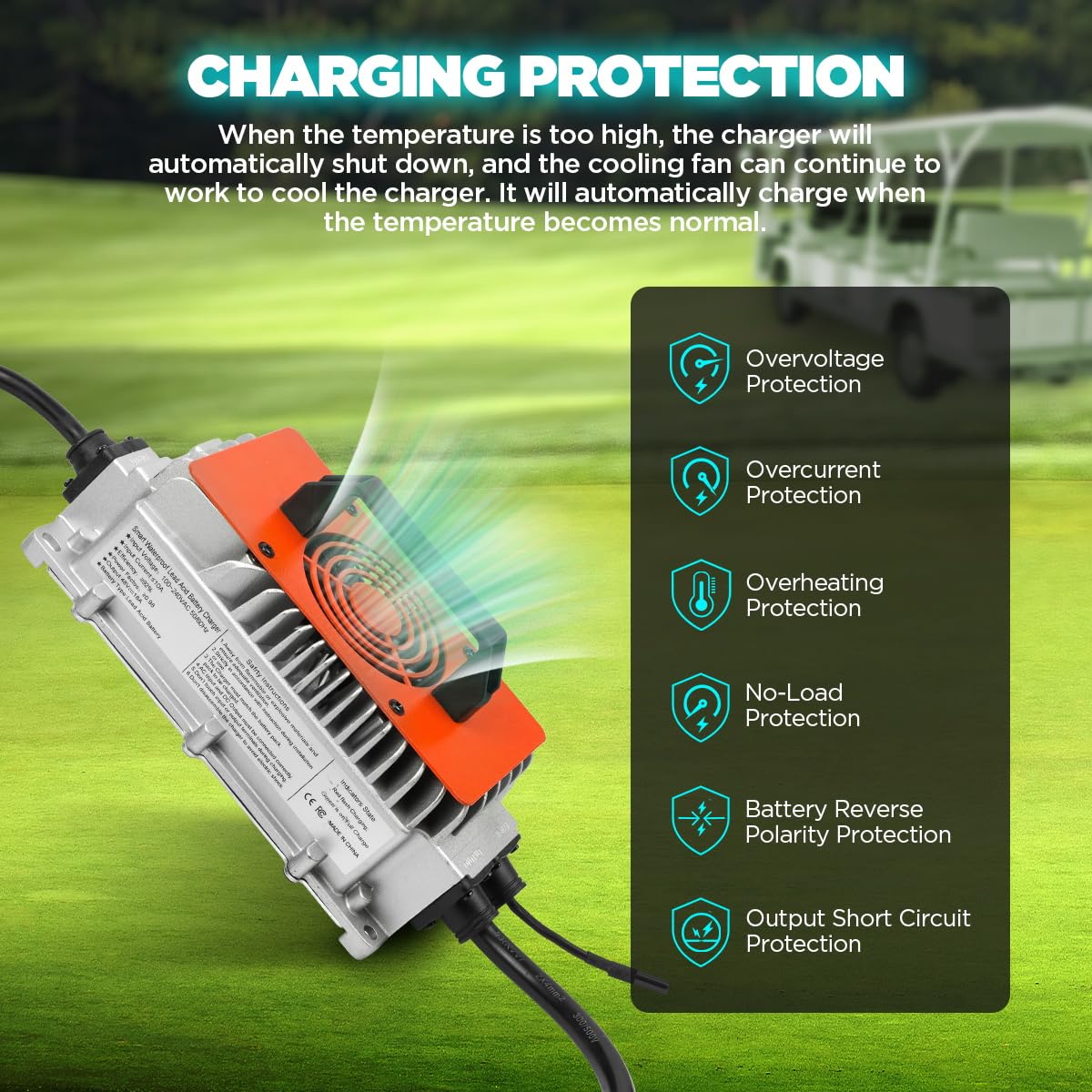 Snapklik.com : Club Car Charger 48 Volt 18 AMP Club Car 48 Volt Charger ...