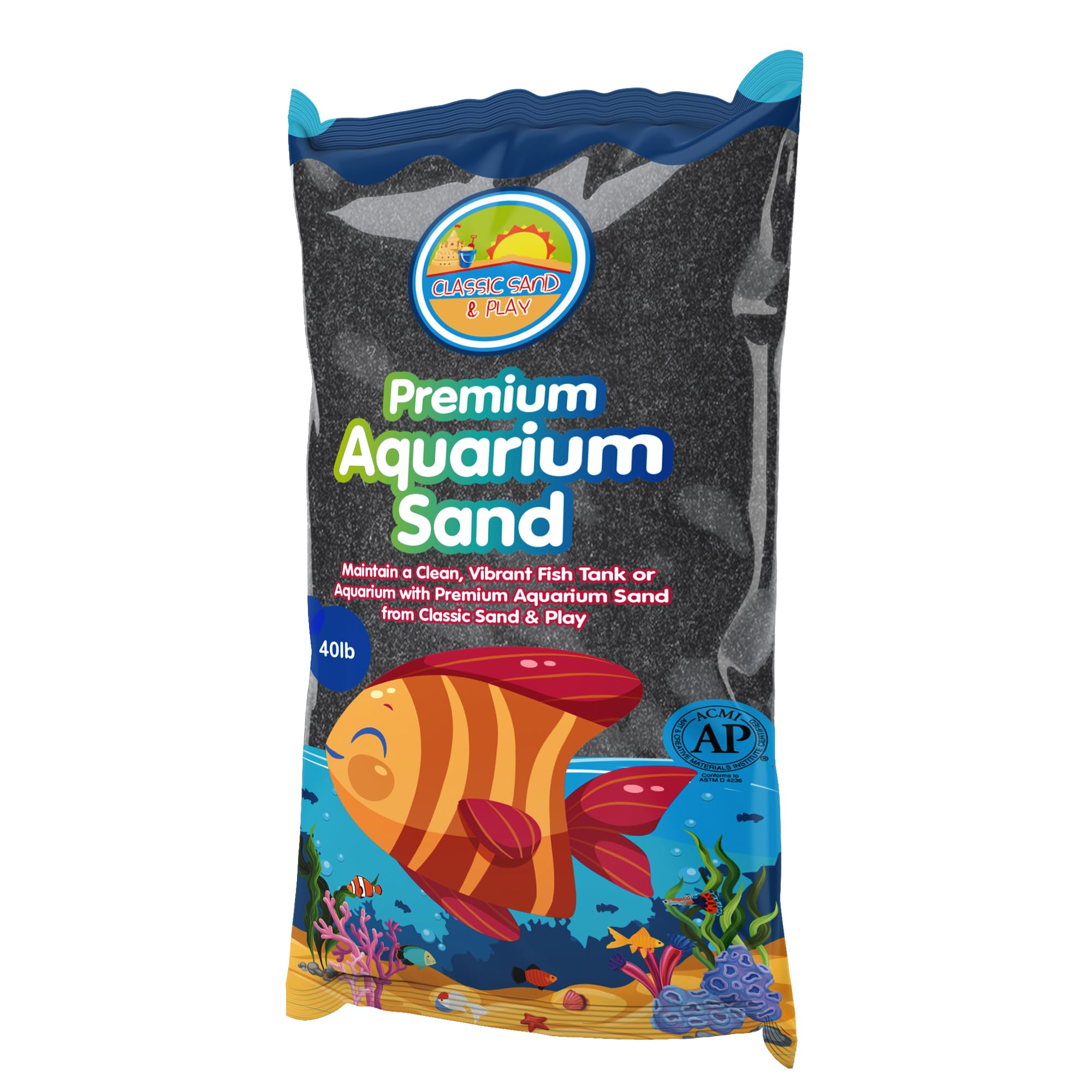 Amazon.com : CLASSIC SAND & PLAY Natural Aquarium Sand for Freshwater ...