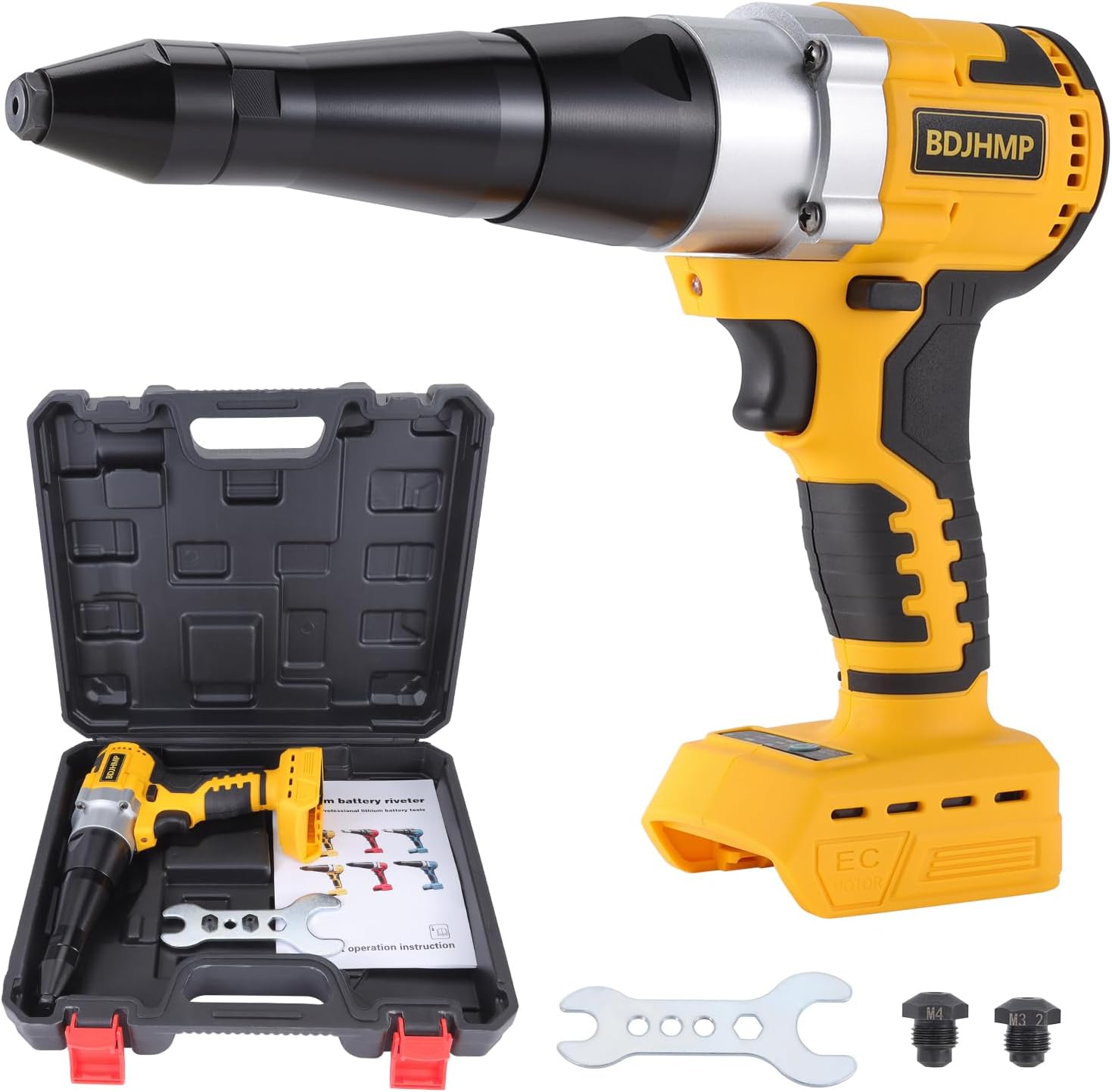 Amazon.com: Cordless Rivet Gun Tool for Dewalt 20V Max Battery(No ...