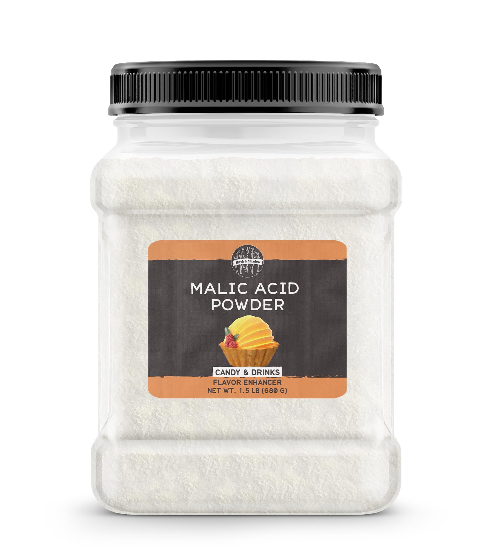 Amazon.com: Birch & Meadow Malic Acid Powder, 1.5 lb, Flavor Enhancer ...