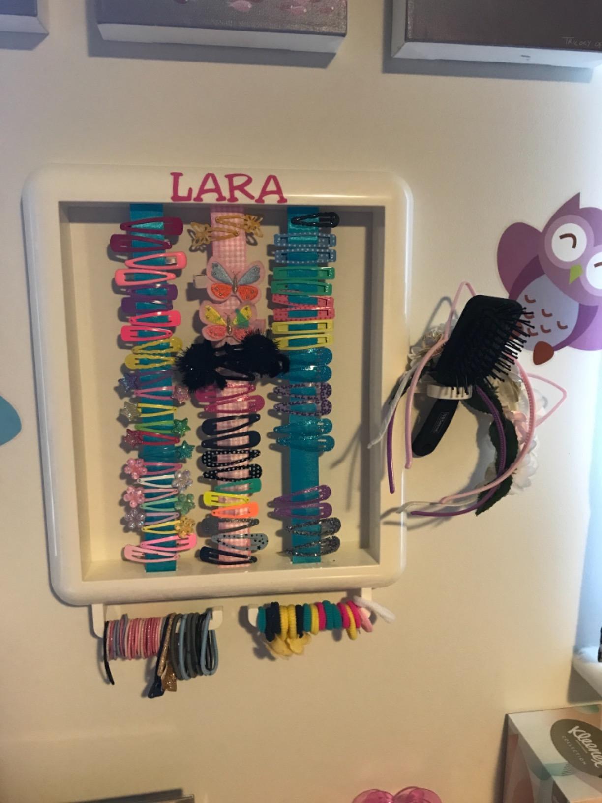 The Hair Helper - Hair Accessories Organiser, hair bow clip holder ...