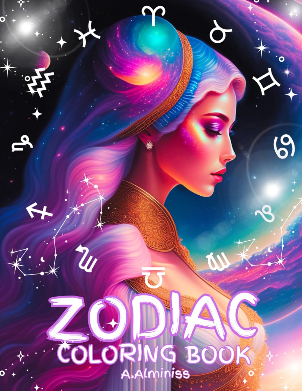 Amazon.com: Zodiac Coloring Book: Unique Astrological Signs ...