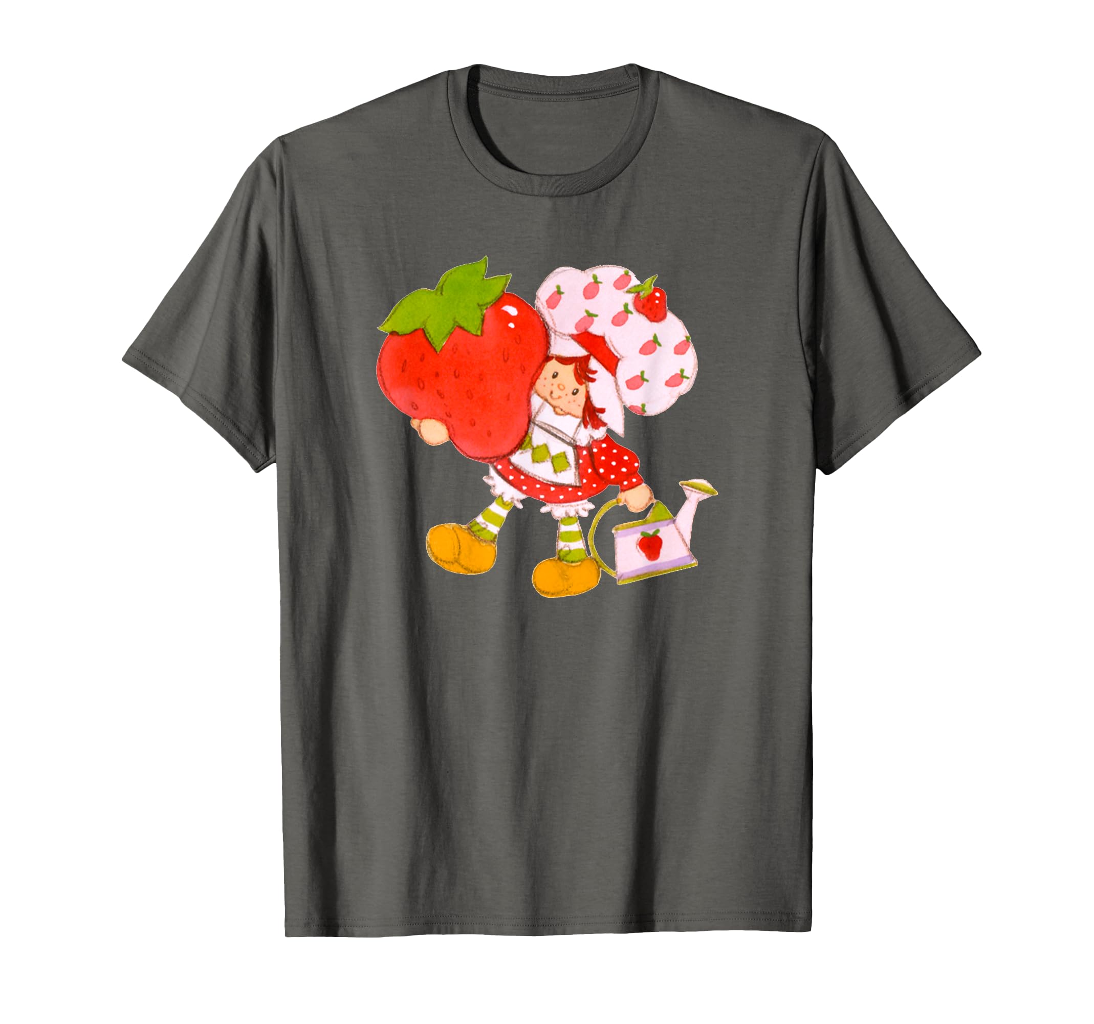 Amazon.com: Strawberry Shortcake Classic Vintage Big Strawberry Logo T ...