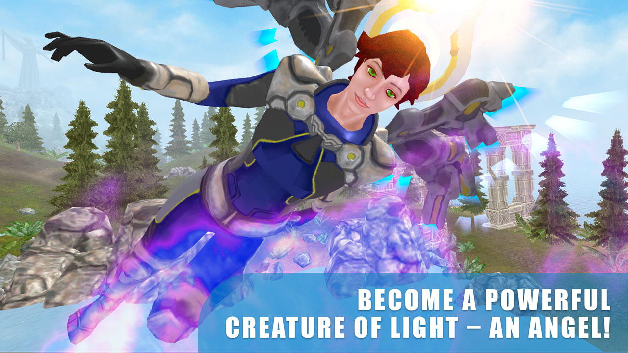 Flying Angel Heaven Strike: Escape the Army of Darkness | Fantastically ...