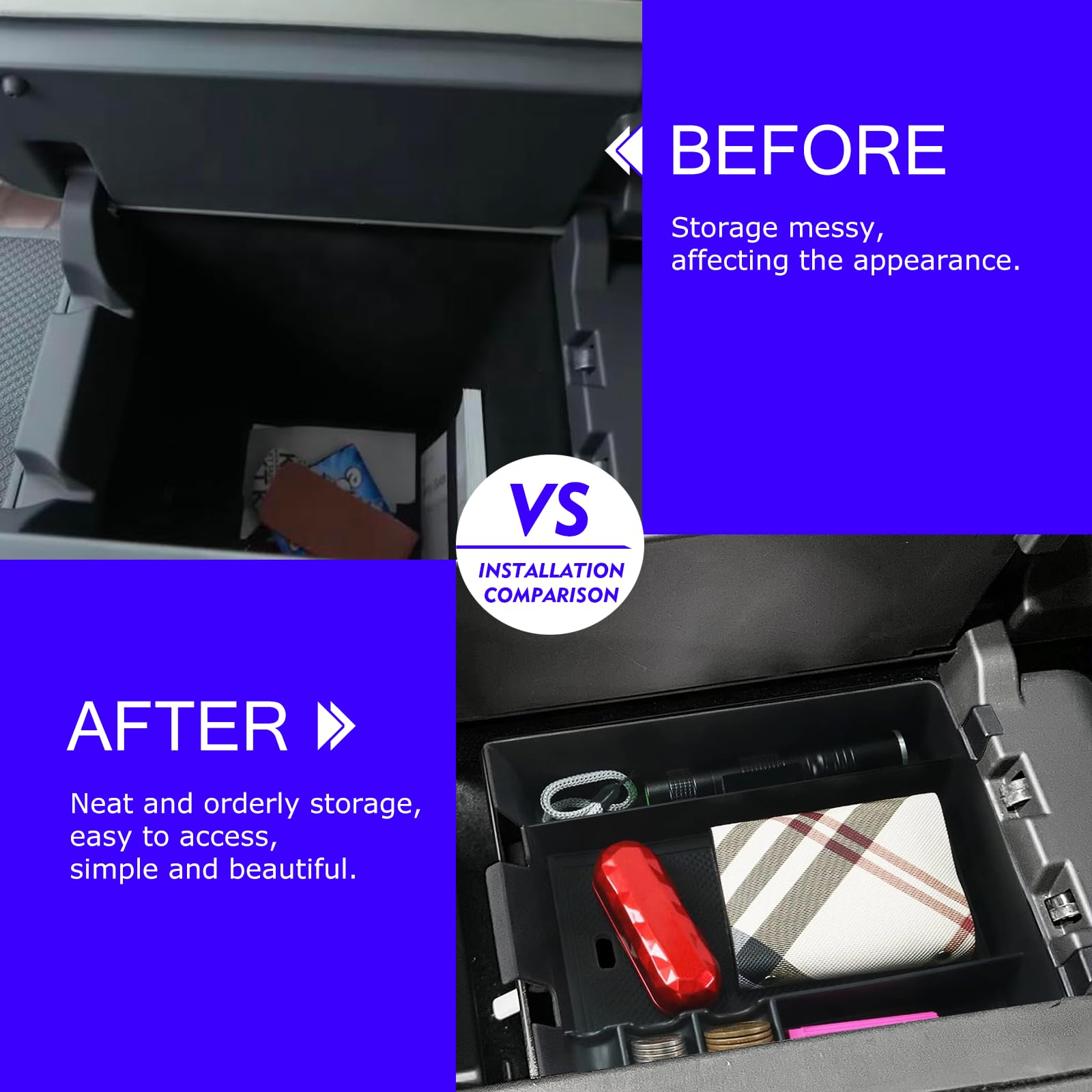 Snapklik.com : 2024 Rivian R1T Console Organizer Tray For 2024 2023 ...