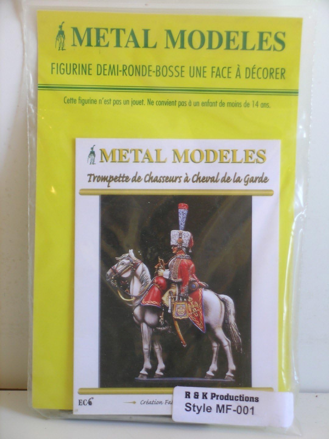 Amazon.com: Metal Modeles "Mounted Napoleonic French Chasseur a Cheval ...