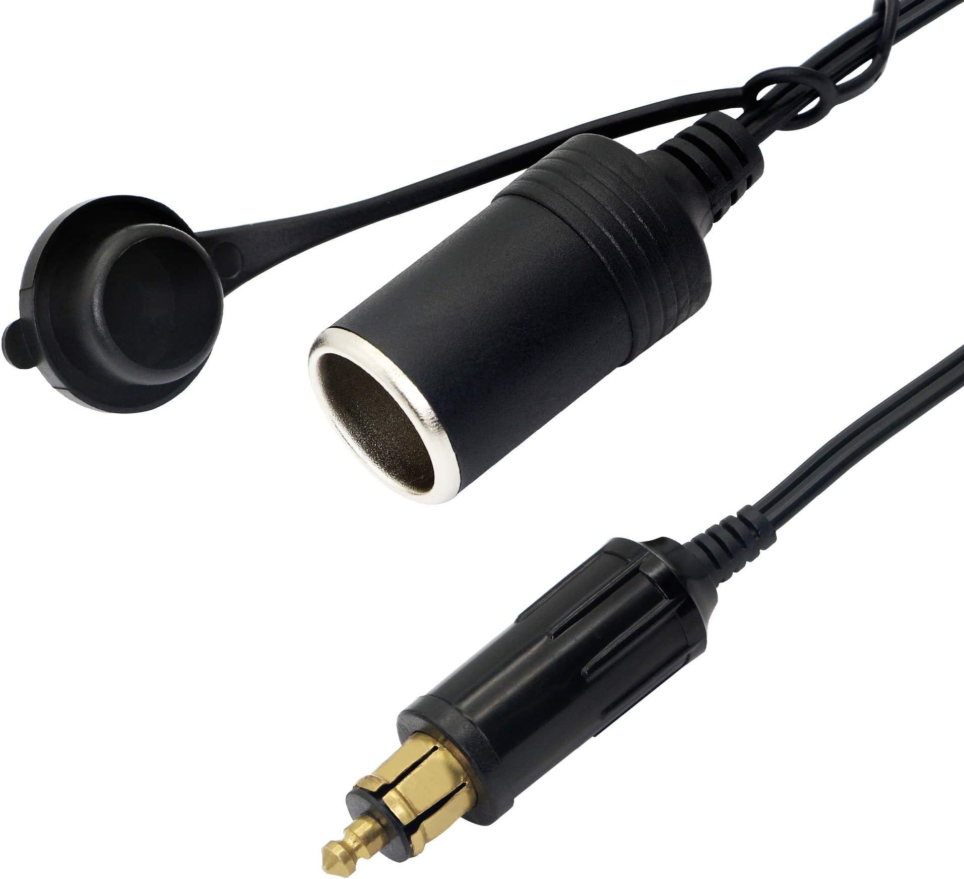 Roadtek Hella Plug to Double Lighter Socket Adaptor 12V/24V: Amazon.co ...