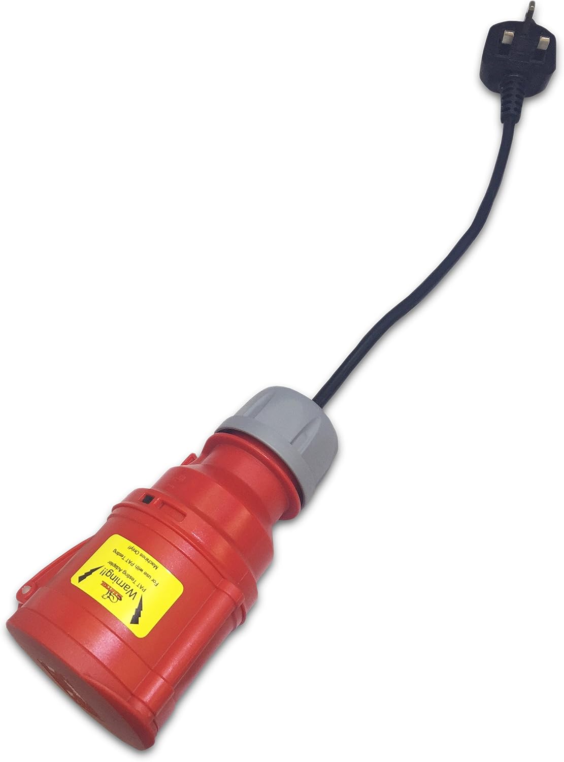 Marten® 415V 32A 5 Pin Adapter for PAT Testing 3 Phase 13a Plug to 32a ...