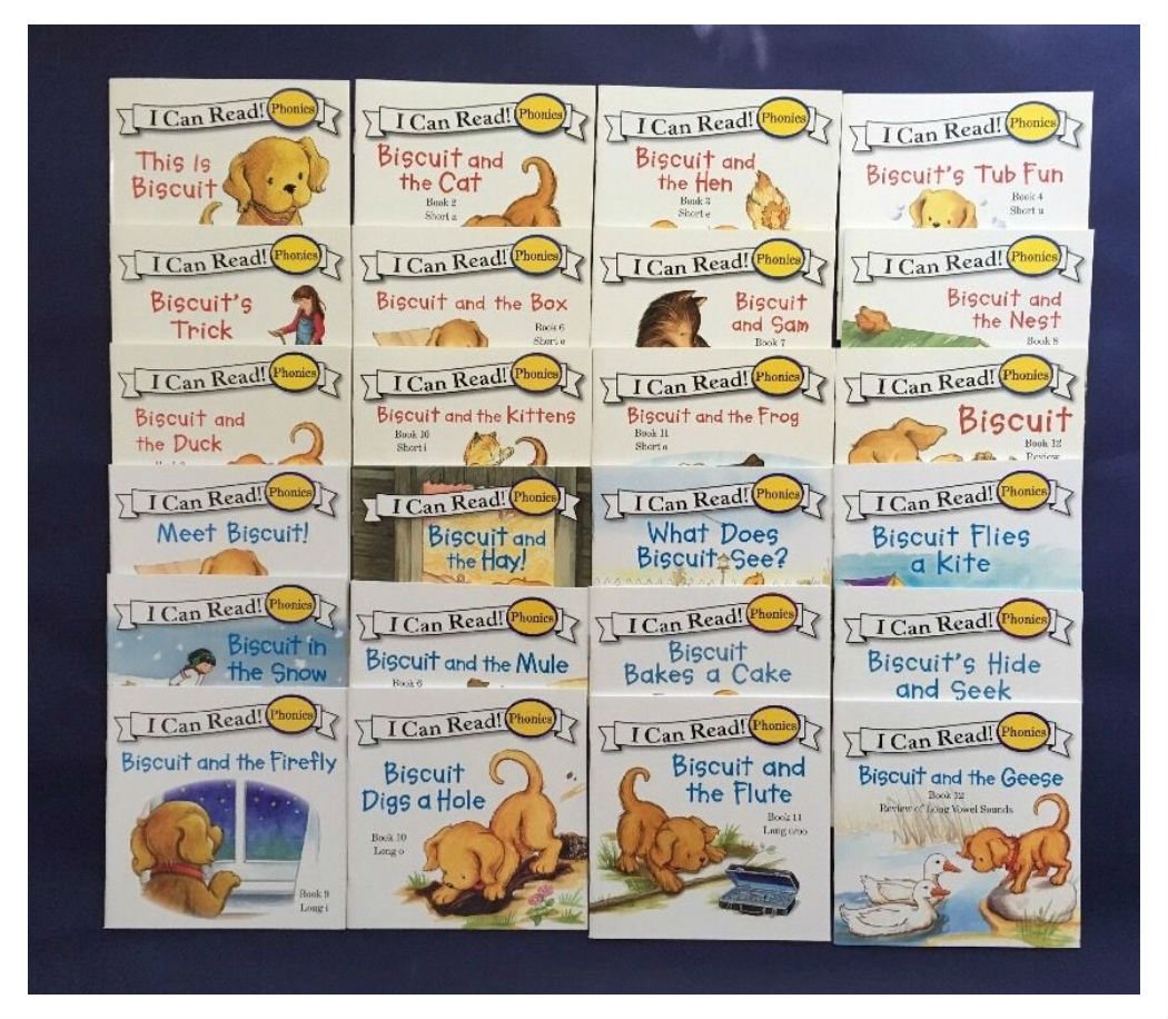 Childrens Books Biscuit Phonics Fun Learn Learning to Read Readers Set ...