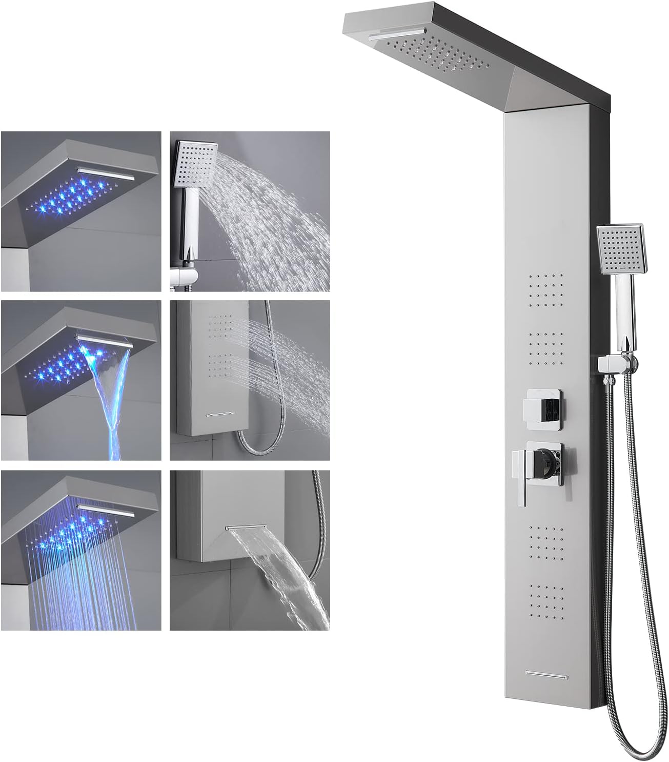 Valore VS-1205 Simplicity Retrofit Shower Panel - Amazon.com