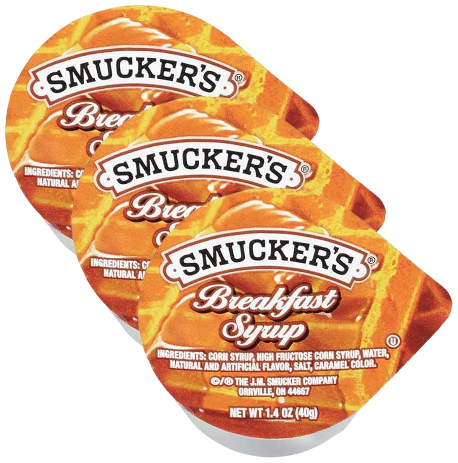 Amazon.com: Smucker's Breakfast Syrup, 1.4 Ounce (Pack of 300 ...