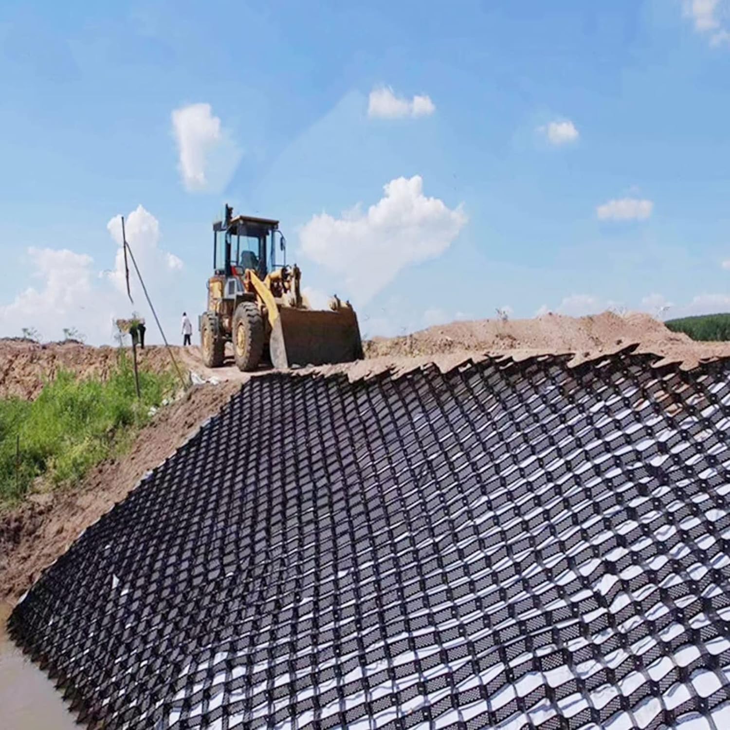 Amazon.com: TZLGMDER Gravel Stabilizer Geogrid for Slopes Or Flat Areas ...