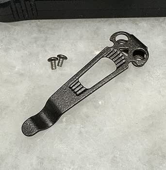 Dark Vintage Bronze Steel Pocket Clip for Streamlight Wedge 88810 XT ...