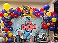Amazon.com: Beaumode Fathers day Balloon Arch Garland Kit Yellow Red ...