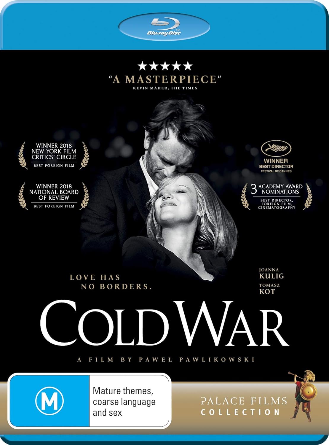 Cold War (2018) (Palace Films Collection) [Region B] [Blu-ray] : Joanna Kulig, Tomasz Kot, Borys ...