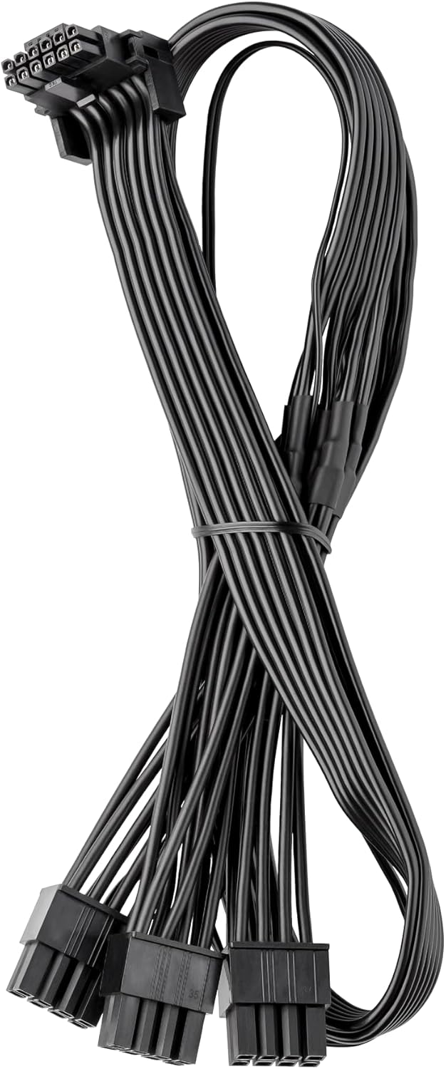 Amazon.com: CableMod Basics C 系列 12VHPWR 90 度 StealthSense PCI-e 電纜 適用於 Corsair 海盜船 - Variant B ...