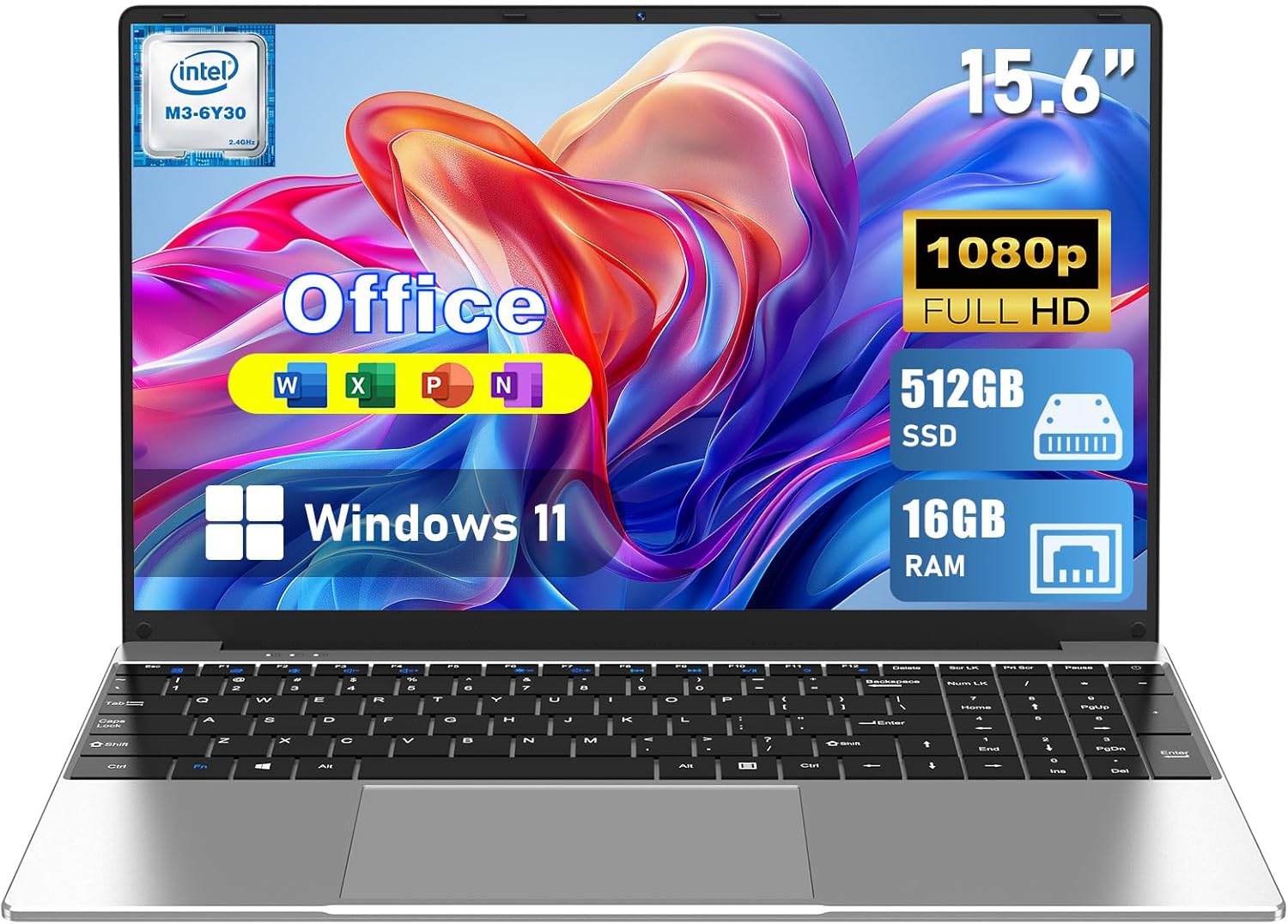 Amazon.com: MITUNTUN 2026 New Laptop Computer, 15.6 Inch Window 11 Pro ...