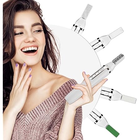 Amazon.com : Eletric Glass Nail File and Buffer, Nail Files for Natural ...