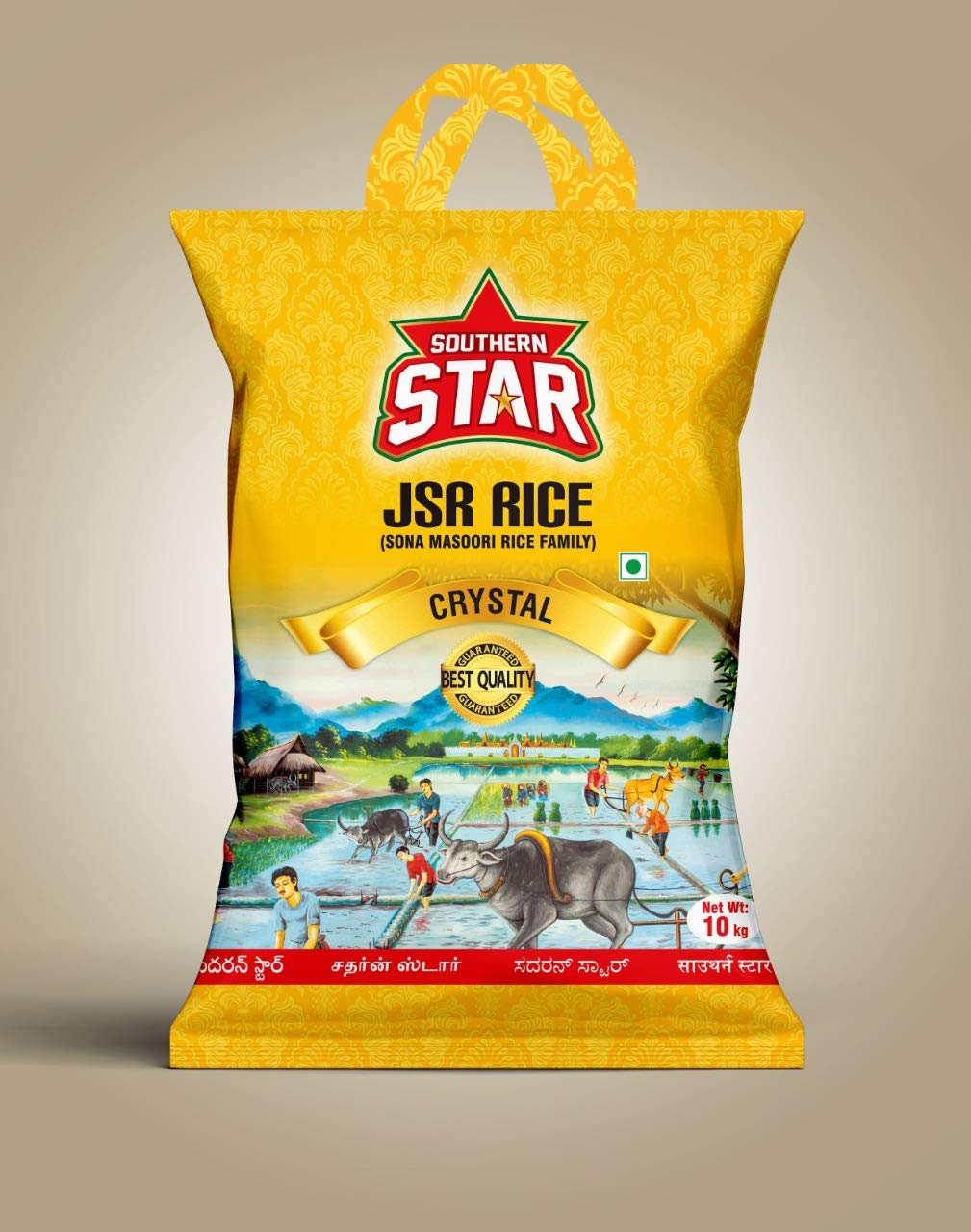 Southern Star Sona Masoori JSR Rice - Premium, 10Kg : Amazon.in ...