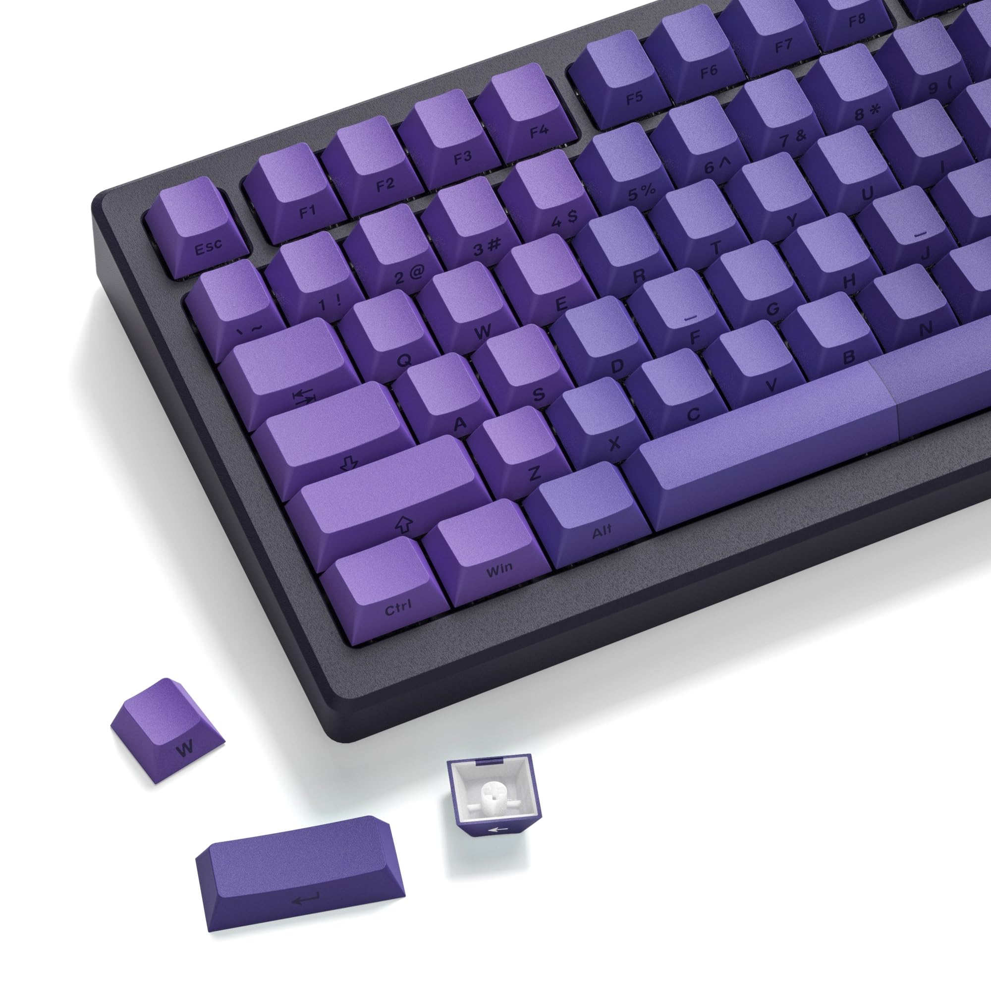 Amazon.com: dagaladoo PBT keycap,Shine Through keycap 75 percen,Double ...