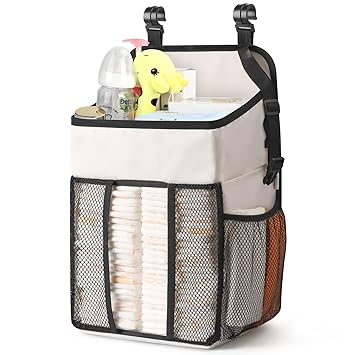 Amazon.com : Maliton Diaper Caddy - Hanging Diaper Organizer for ...