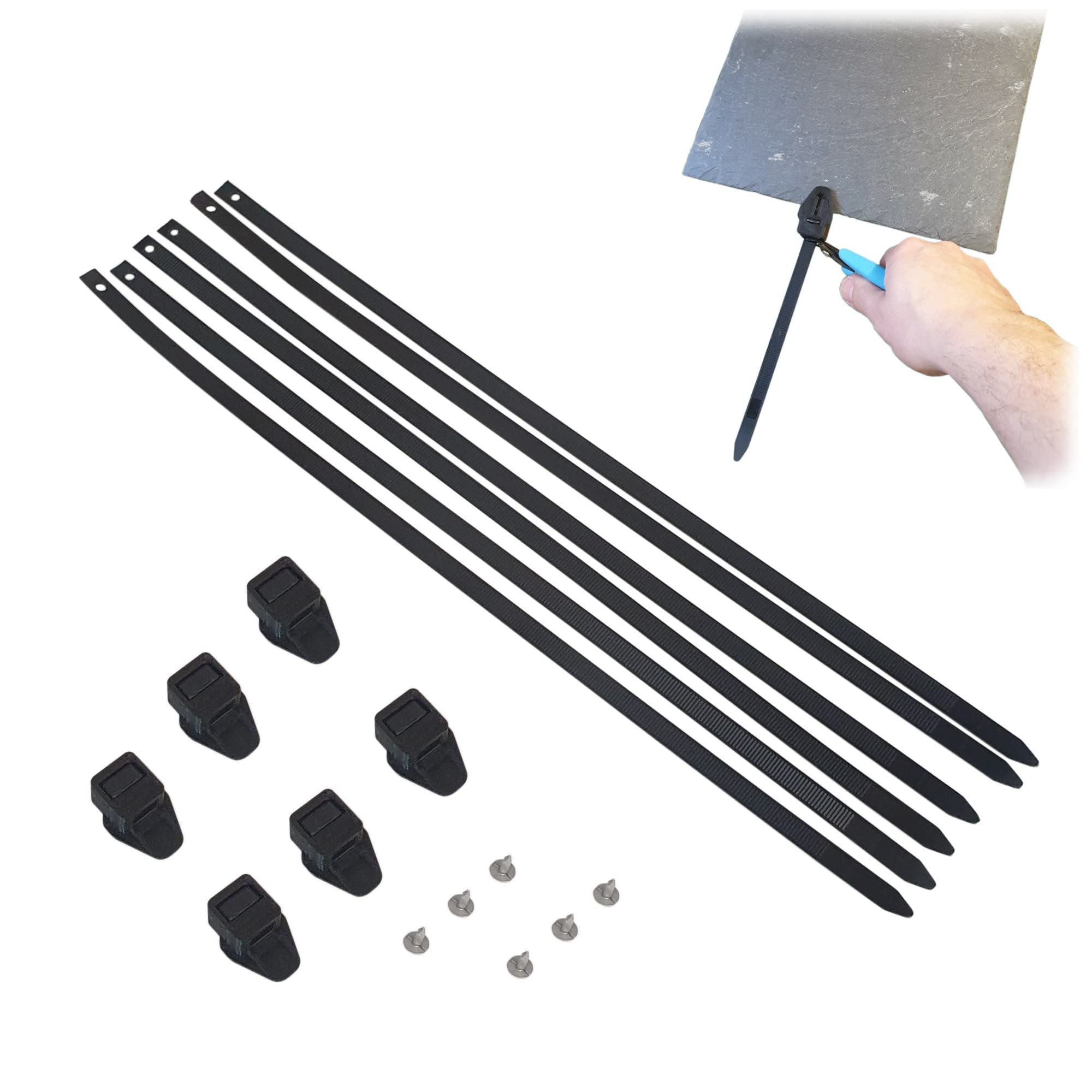 Slate roof Repair Strap Clips : Amazon.co.uk: DIY & Tools