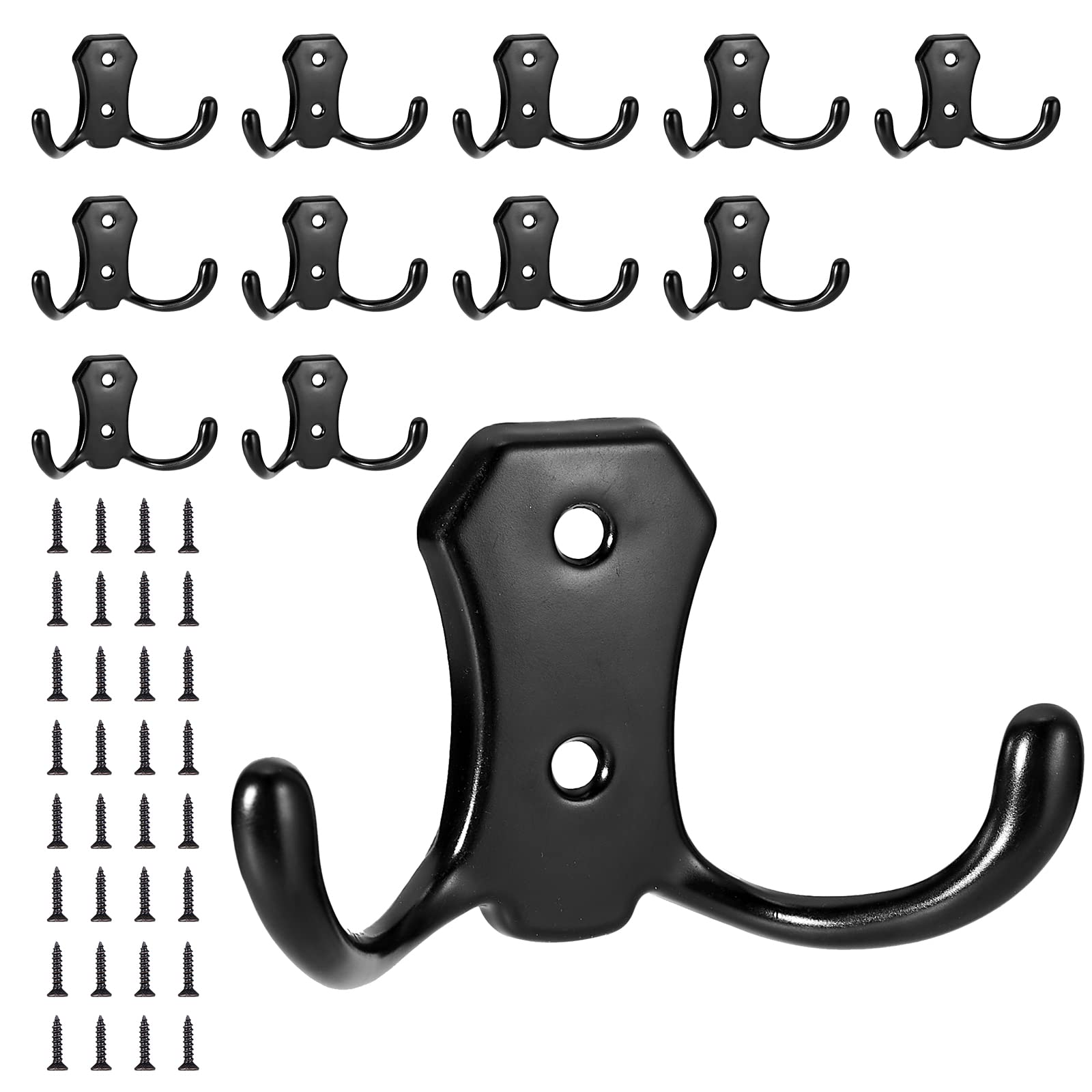 Ganchos para Colgar en La Pared, 12 Ganchos de Pared para Toallas ...