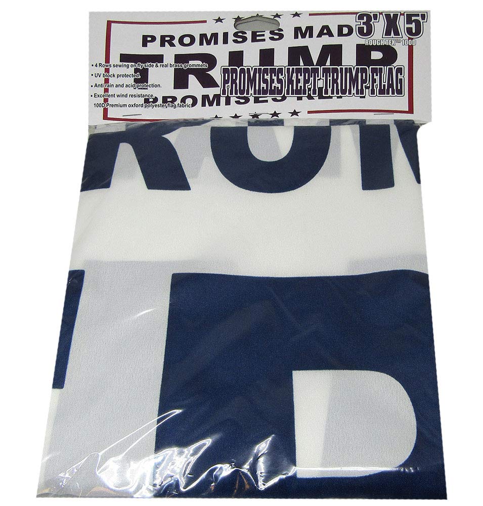 Trump Flag 3x5 Feet "Keep On Trumpin'" White Premium 3x5 Foot Flag ...