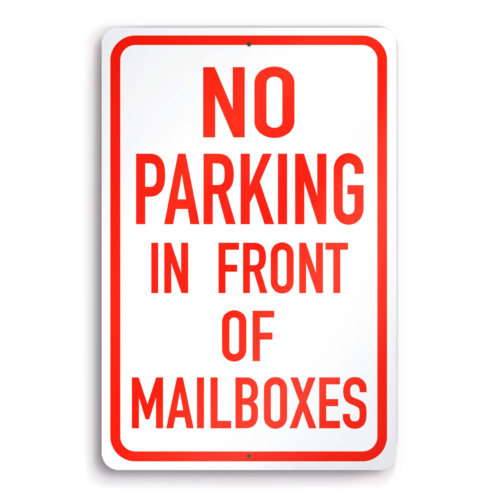 Buy No Parking Signs Do Not Block Mailbox Sign - 8х12 Aluminum No ...