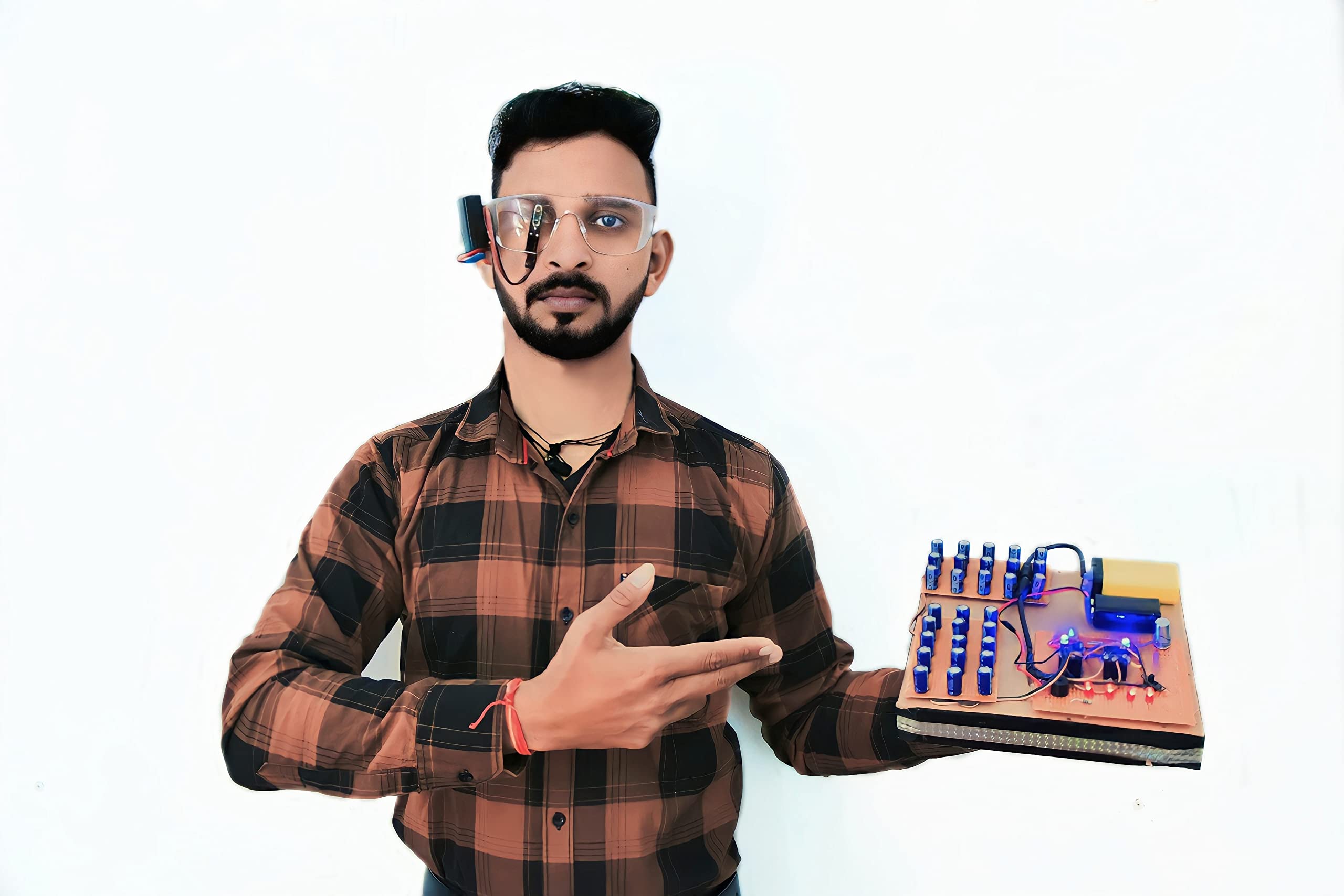 Buy Eyes Blink Sensor For Driver safety Project Making kit Box/Anti ...