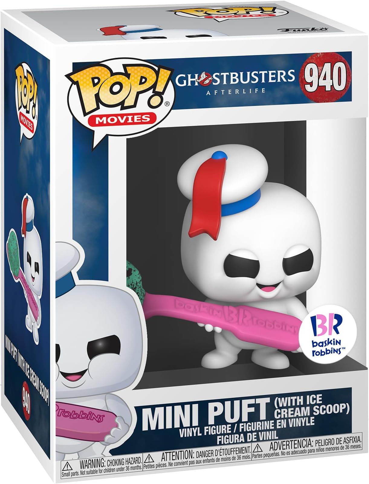 Amazon.com: Funko Pop Ghostbusters Afterlife - Mini Puft w/Scoop #940 ...
