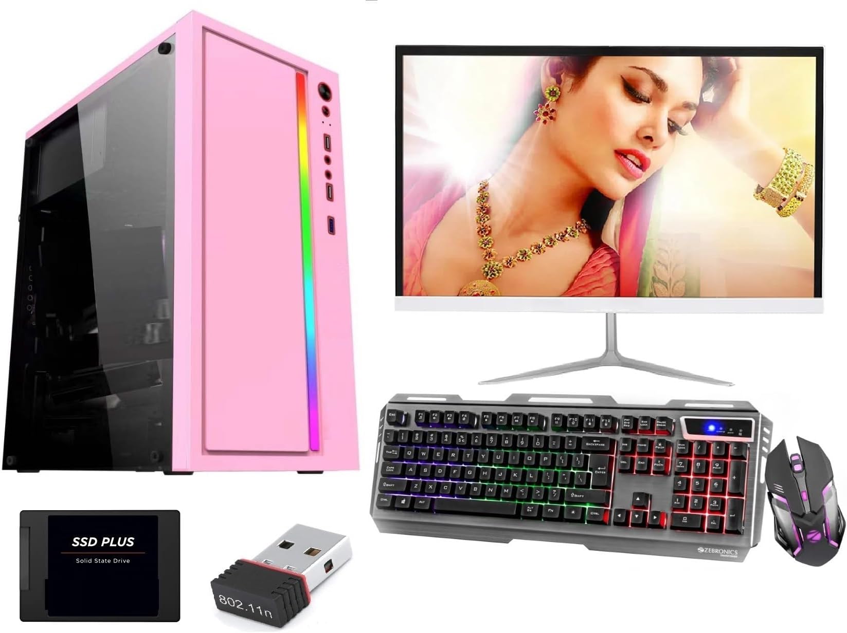 Zoonis Core i5 Desktop Complete Computer System Full Setup for Home ...