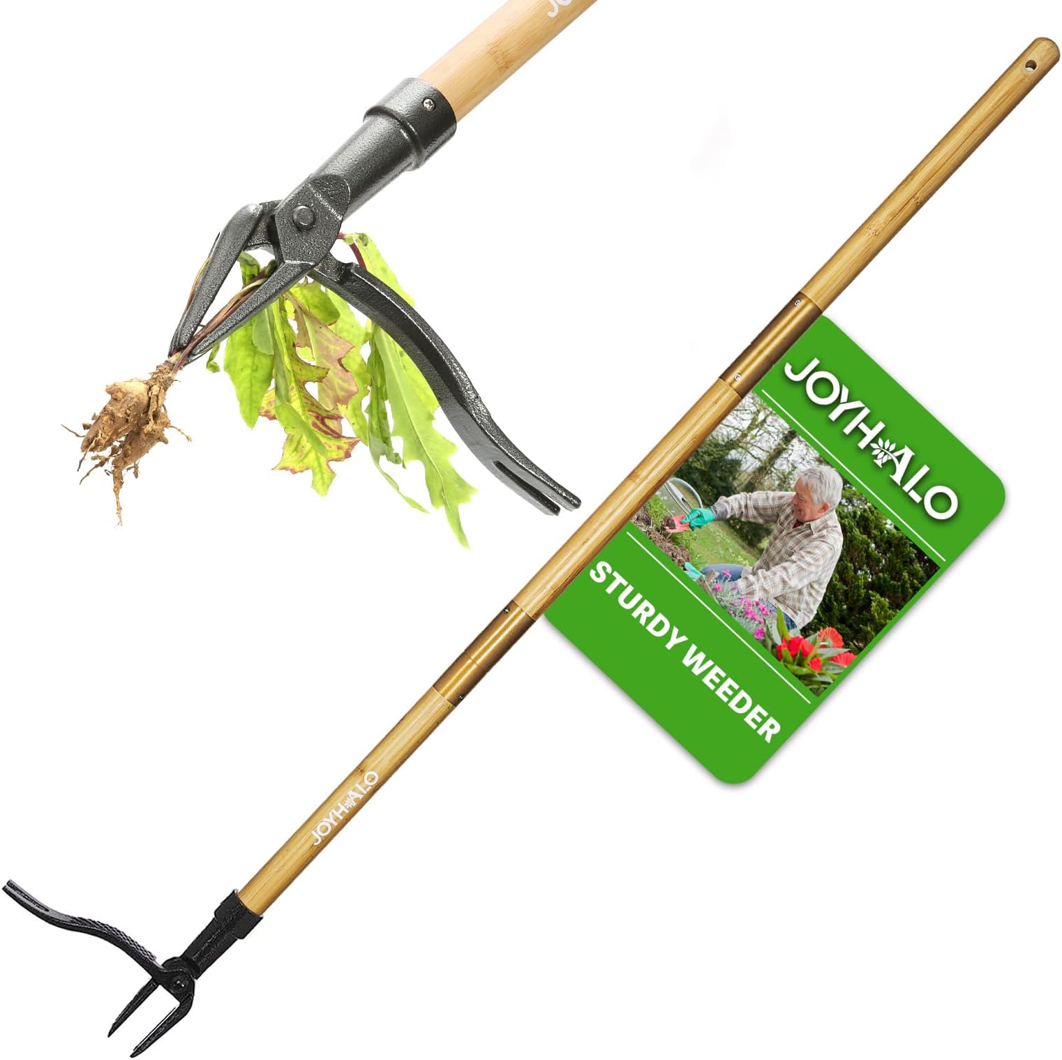 Amazon.com : Jinus Stand UP Weed Puller 48.5" Weed Removal Tool for ...