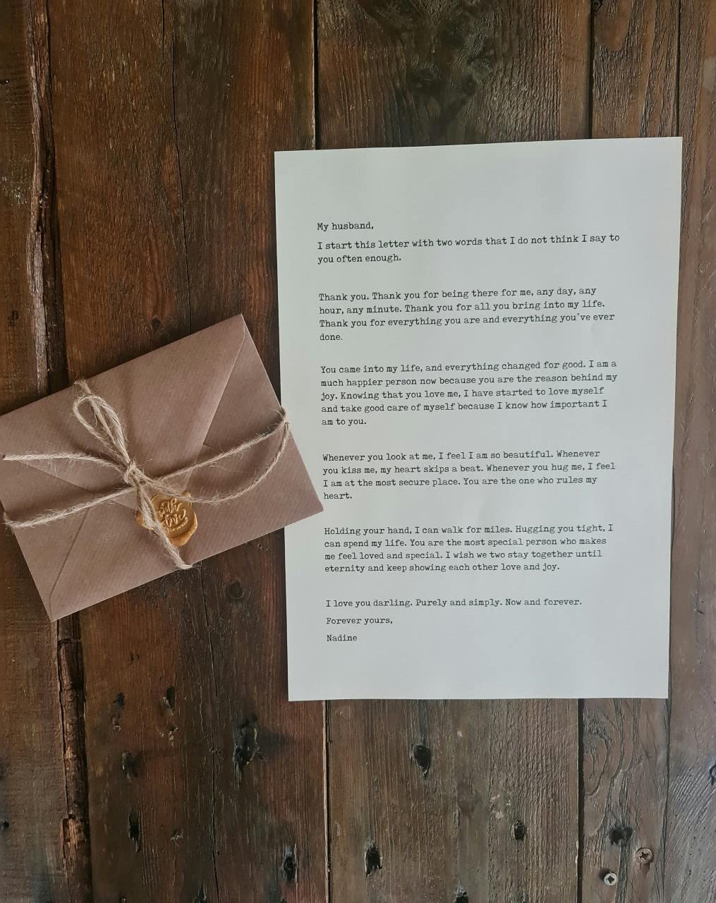 Love letter to fiance before wedding | Beachweddingtips.com